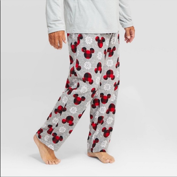 Disney | Pants | New Mens Mickey Holiday Pajama Pants Disney | Poshmark